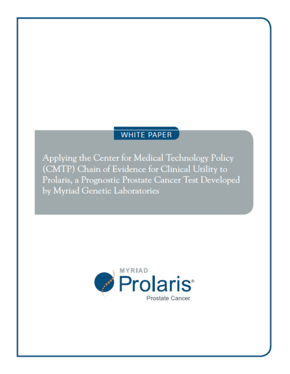 Request Prolaris White Paper - Managed Care